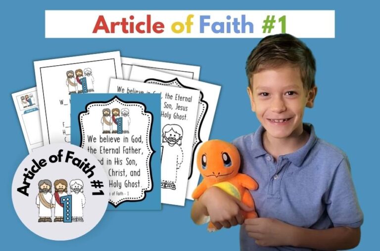 First Article of Faith #1 - MTC for Kids