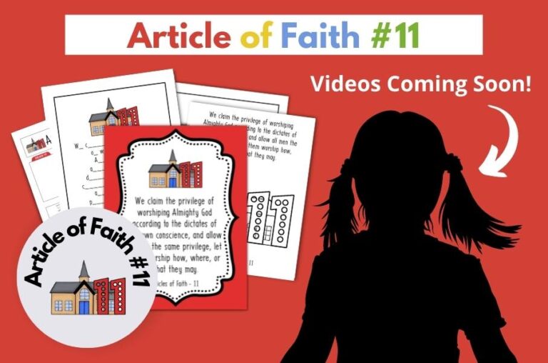 MTC for Kids - My Testimony of Christ