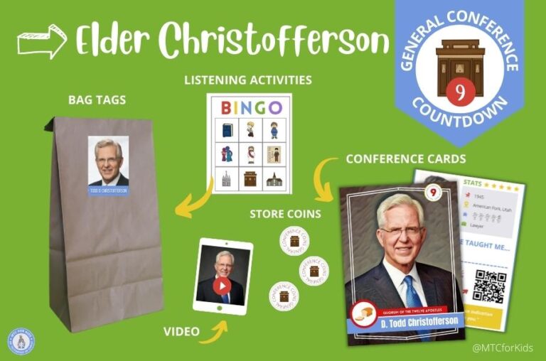 General Conference Countdown | Day 9: D. Todd Christofferson - MTC for Kids