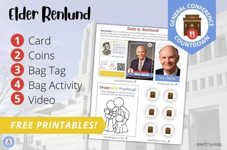 General Conference Countdown | Day 13: Dale G. Renlund - MTC for Kids