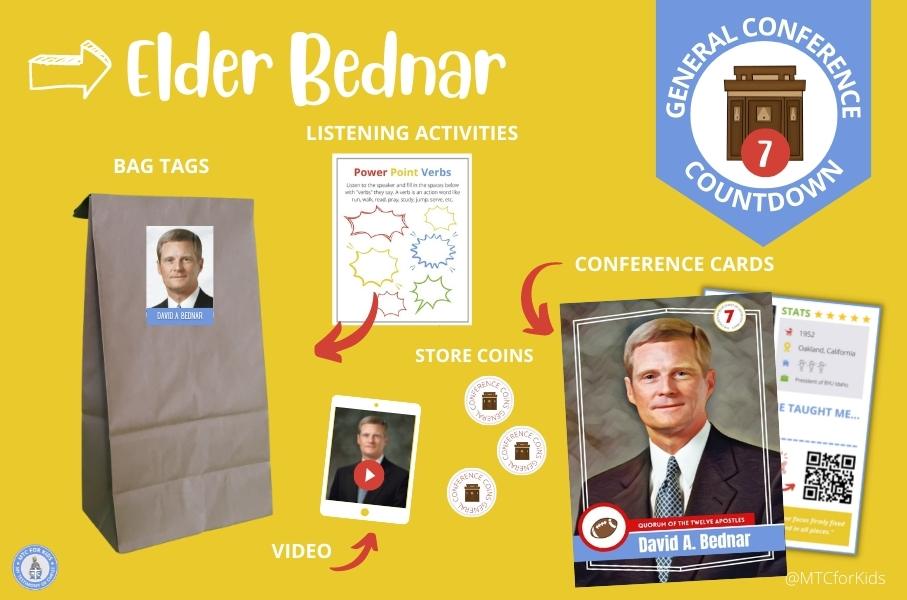 General Conference Countdown | Day 7: David A. Bednar - MTC for Kids