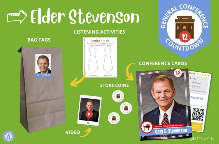 General Conference Countdown | Day 12: Gary E. Stevenson - MTC for Kids