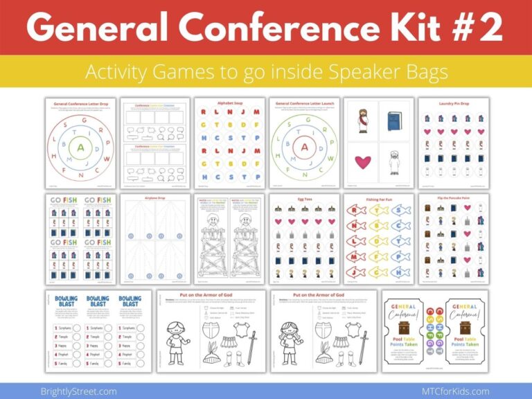 General Conference with Kids - MTC for Kids