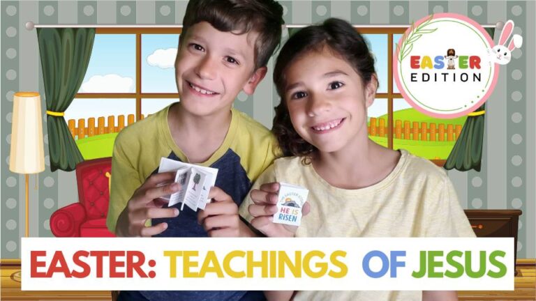 Easter Bible Story: Teachings of Jesus - MTC for Kids