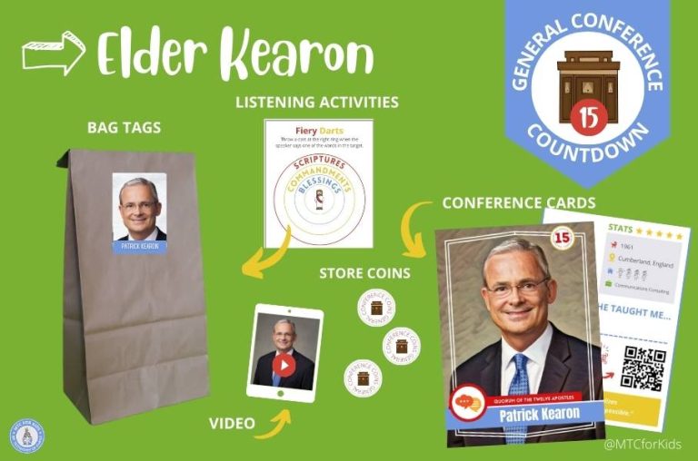 General Conference Countdown | Day 15: Patrick Kearon - MTC for Kids