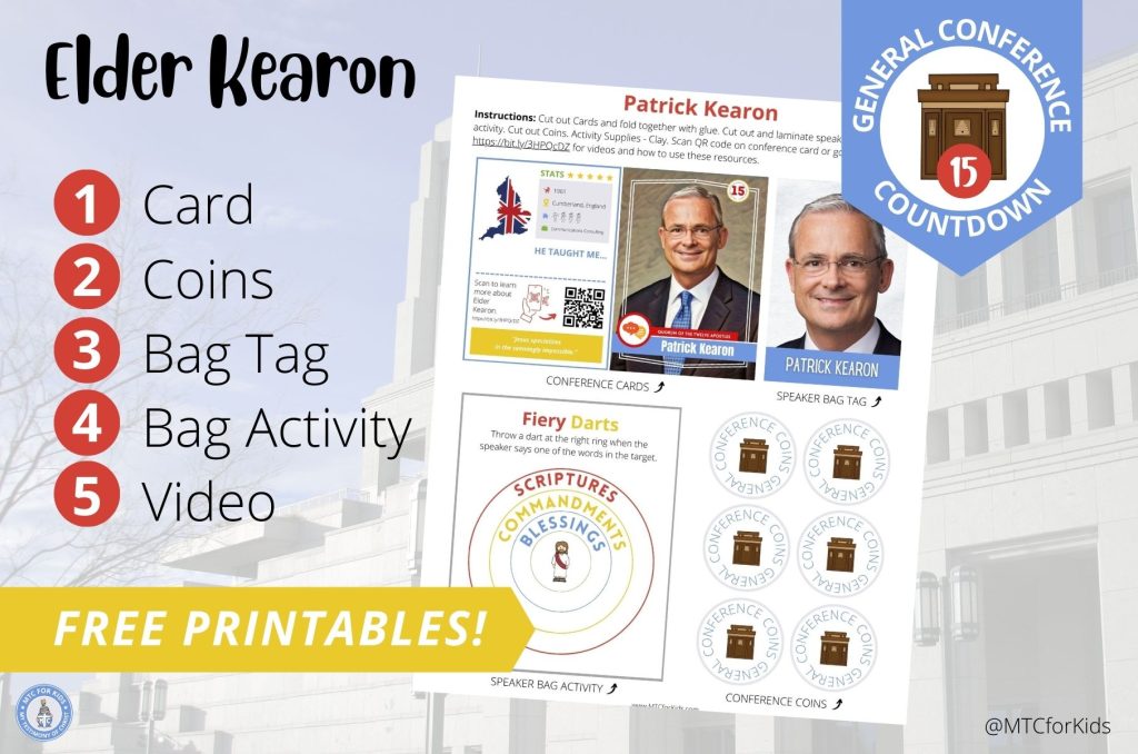 General Conference Countdown | Day 15: Patrick Kearon - MTC for Kids